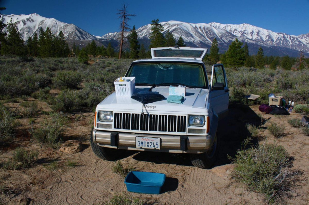 Ode to an Ancient Jeep: Sleeping and Camping in a 1995 Jeep Cherokee ...